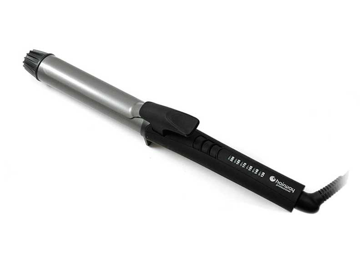Плойка для волос Hairway 4114 Titanium-Tourmaline Nano-Silver 32 мм ...