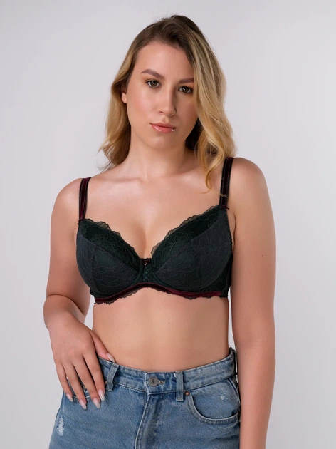 Бюстгальтер с косточками Lauma Мій Секретик 20G41 75F Зеленый (4752162209956) – Брендовая одежда ...