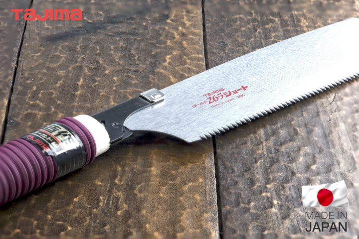 Пила ручная японская по дереву TAJIMA Japan Pull GNC-265ST ротанговая ...