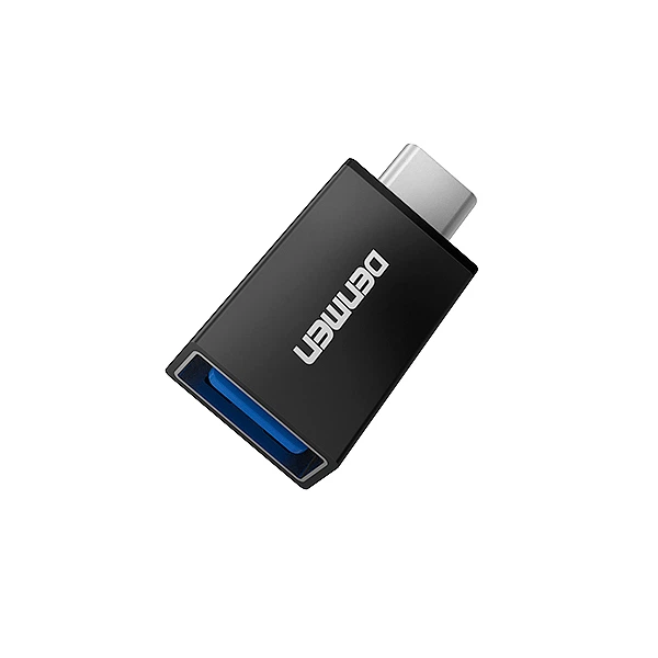 Перехідник Denmen DU10 OTG Type-C - USB3.0 Чорний – фото, отзывы ...
