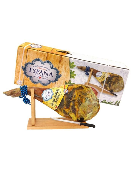 Хамон палета Espana Curada Bodega вяленая нога с подставкой и ножом в ...