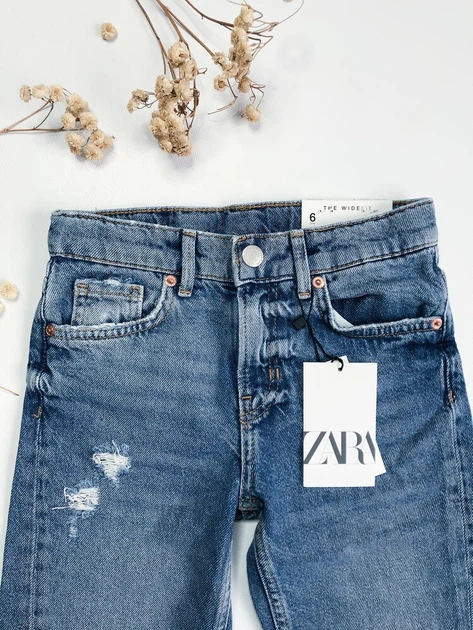 Джинсы ZARA 116 см синий артикул Л359 – Брендовая одежда | ROZETKA
