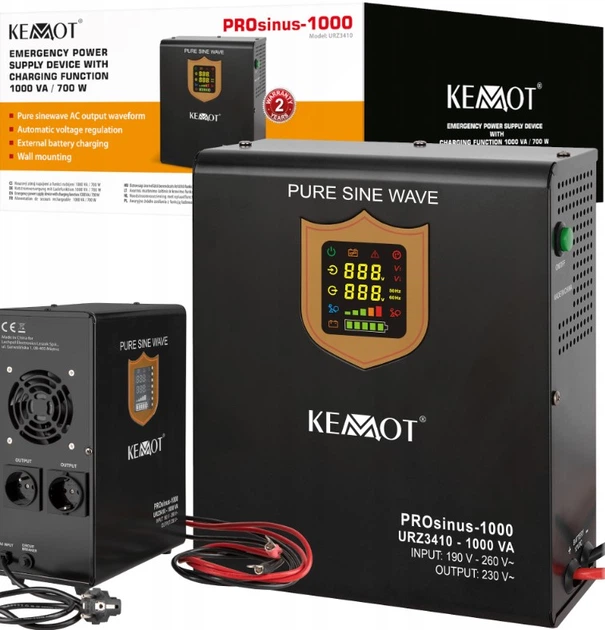 Аварійне джерело живлення PROsinus-1000 – фото, отзывы, характеристики ...