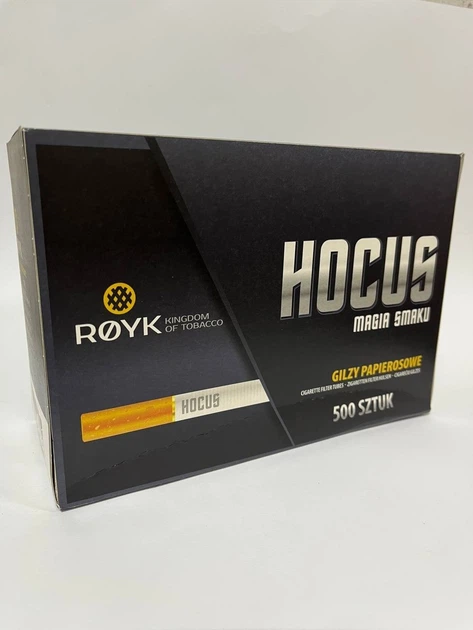 Гільзи для сигарет Hocus 500 штук – фото, відгуки, характеристики в інтернет-магазині ROZETKA ...
