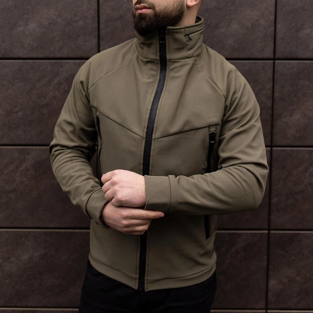 Осіння куртка Soft Shell Buzz Wear 20906l L Хакі от продавца: 4 Rule Shop – в интернет-магазине ...