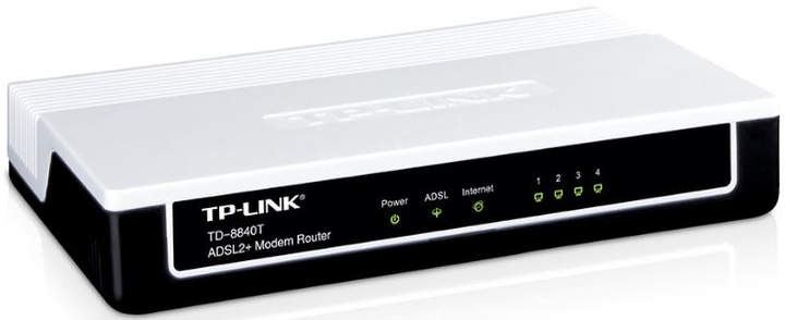 Модем ADSL2+ TP-LINK TD-8840T – фото, отзывы, характеристики в интернет ...