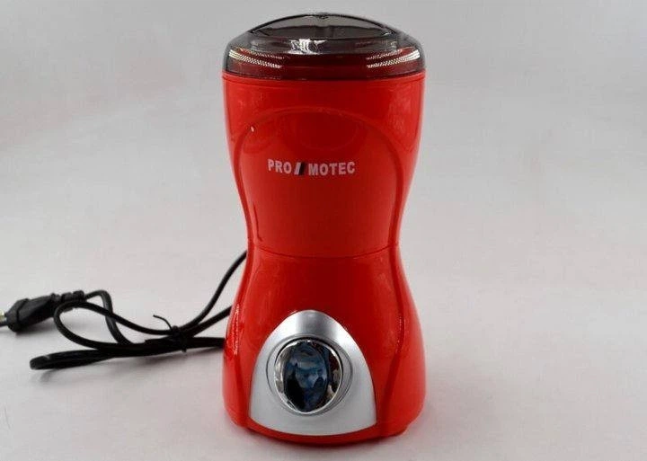 Кофемолка электрическая Promotec Pm-593 280Вт из нержавеющей стали ...
