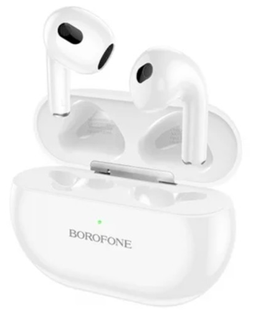 Беспроводные наушники Borofone BW09 белые купить в интернет-магазине ...