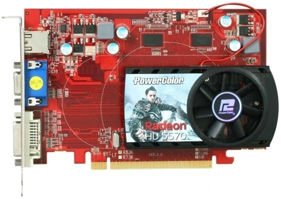 Видеокарта PowerColor PCI-Ex AMD RADEON HD 5570 1GB GDDR 3 ( 128 BIT ...