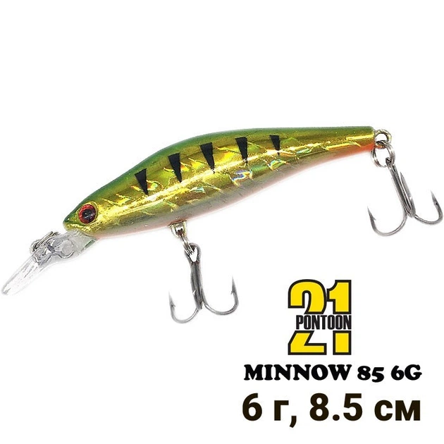 Воблер Pontoon21 Minnow 85 6G SS SR #2 – фото, отзывы, характеристики в интернет-магазине ...