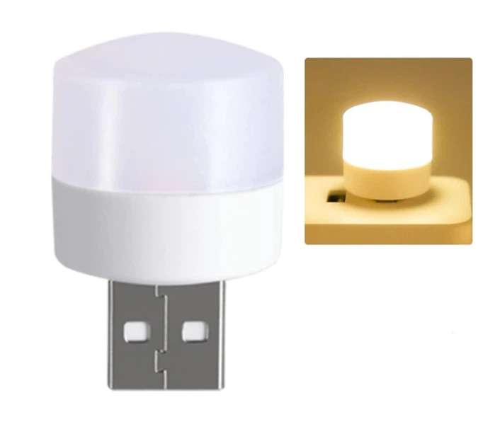 Портативная светодиодная USB LED лампа-фонарик ночник 1W (Желтый) – фото, отзывы, характеристики ...