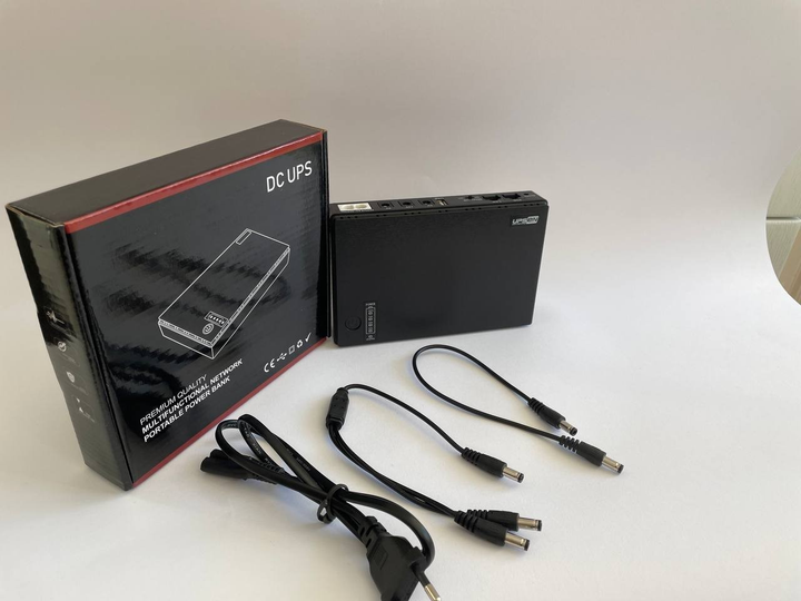 mini UPS, бесперебойное питание для роутера, 10400 mah Black – фото ...