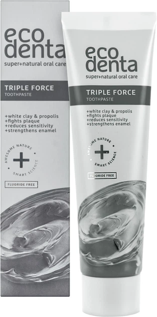 Зубна паста Ecodenta Expert Line Triple Force 75 мл (4770001003213 ...