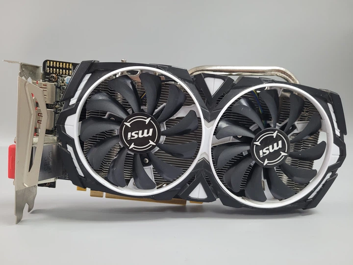 Видеокарта MSI RX 470 (4Gb/DDR5/256bit/DVI/HDMI/3xDP) RX 470 ARMOR 4G ...