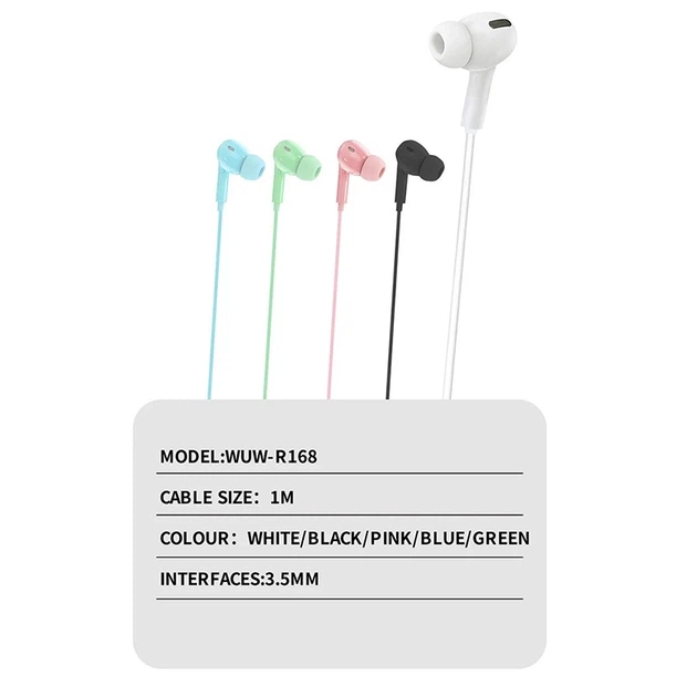 Навушники WUW R168 Рожевий купить в интернет-магазине ROZETKA ...