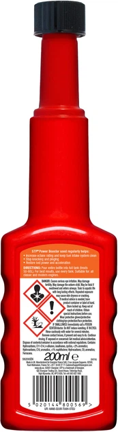 Присадка для збільшення октанового числа STP Power Booster 200 мл ...