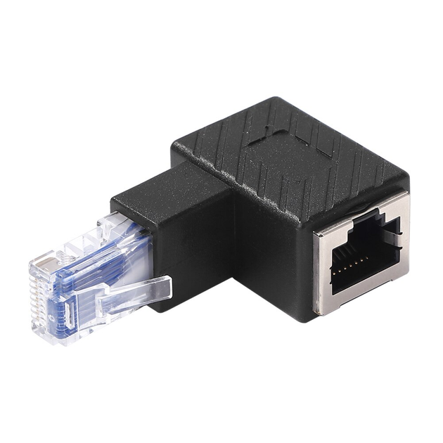 Переходник соединитель LAN RJ45 Male - RJ45 Female, Down (48531) – фото ...