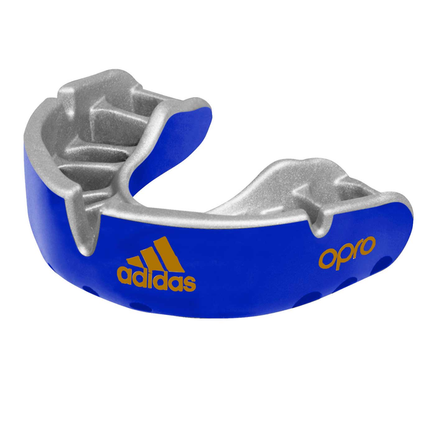 Капа взрослая Gold ADIDAS ADIBP35 синий/серебро SNR – фото, отзывы ...