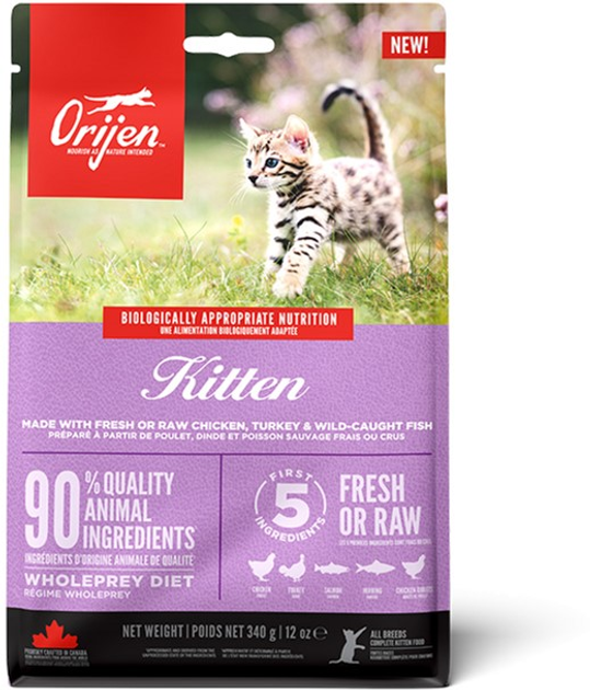 Сухой корм для котят Orijen Kitten 0.34 кг (o71884) (64992718848) – в ...