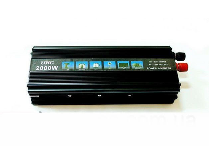 Преобразователь UKC AC/DC 2000W 12V - 220 V SSK – фото, отзывы ...