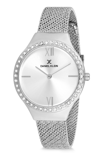 Женские часы с ремешком DANIEL KLEIN DK12075-1 Серебристые – фото ...
