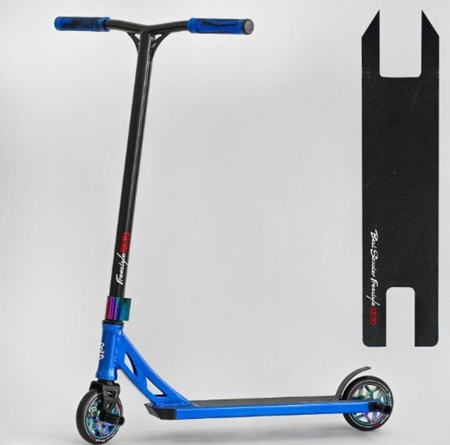 Самокат трюковый N- 12740 "Best Scooter" "Freestyle", HIC-система, ПЕГИ ...