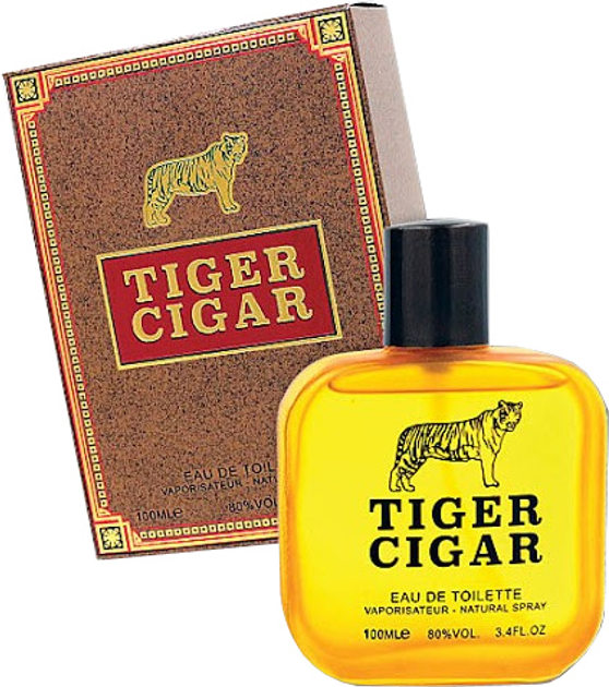 Туалетна вода для чоловіків Tri Fragrances Tiger Cigar 100 мл ...