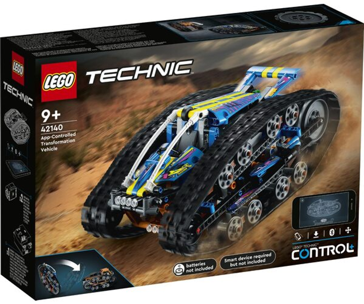 Конструктор LEGO Technic Машина-трансформер з Д/К (42140) – фото ...