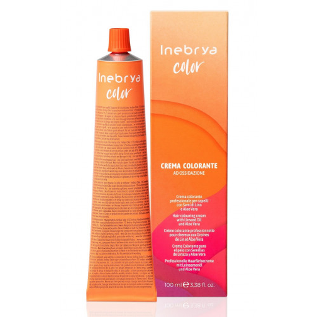 Крем-краска аммиачная для волос Inebrya Сolor №7/00 Intense Blonde 100 ...