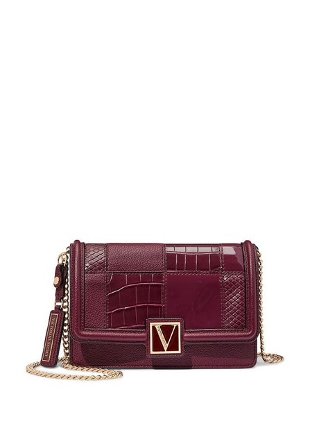 Сумка Victoria's Secret The Victoria Mini Shoulder Bag (бордовая) от ...