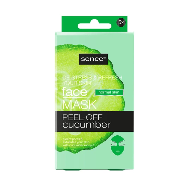 Маска для обличчя Sence Cucumber Peel-off Mask 5уп*8г – купити онлайн ...