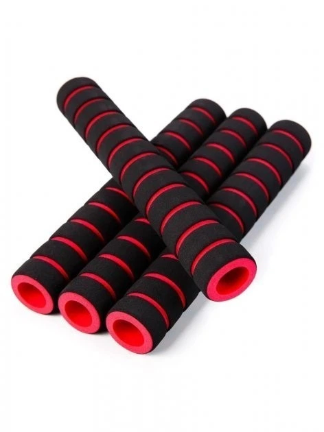 Ручки грипсы для турника, тренажера, брусьев,шведской стены красные 4 ...
