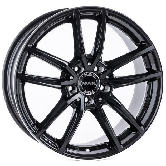 Литые диски Mak Evo R18 W8 PCD5x112 ET33 DIA66.6 (gloss black mirror ...