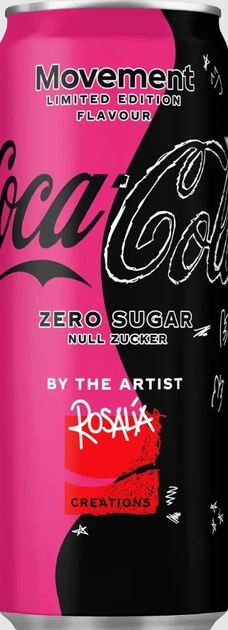 Газировка Coca-Cola Movement by Rosalia Limited Edition 250 мл от ...