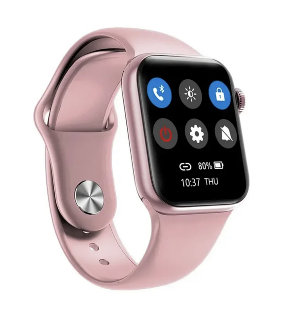 Смарт Часы Lemfo M16 Plus 44mm Series 6 Голосовой вызов Pink – фото ...