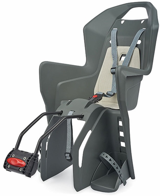 Детское велокресло Polisport KOOLAH FF 29 charcoal grey-cream ...
