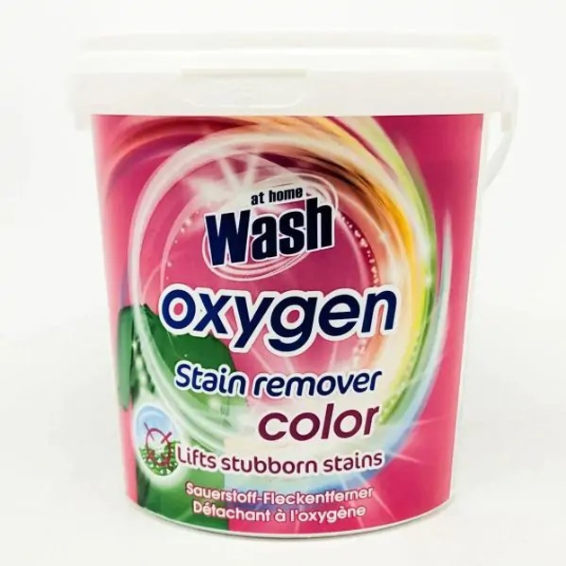 Пятновыводитель кислородный безфосфатный для цветного белья Wash oxygen ...