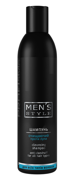 Шампунь PROFIStyle MENS STYLE Очищаючий проти лупи для чоловіків 250 мл ...