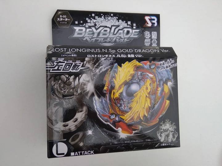 Бейблейд BEYBLADE Lost Longinus Gold Dragon Луїнор Золотий Дракон ...