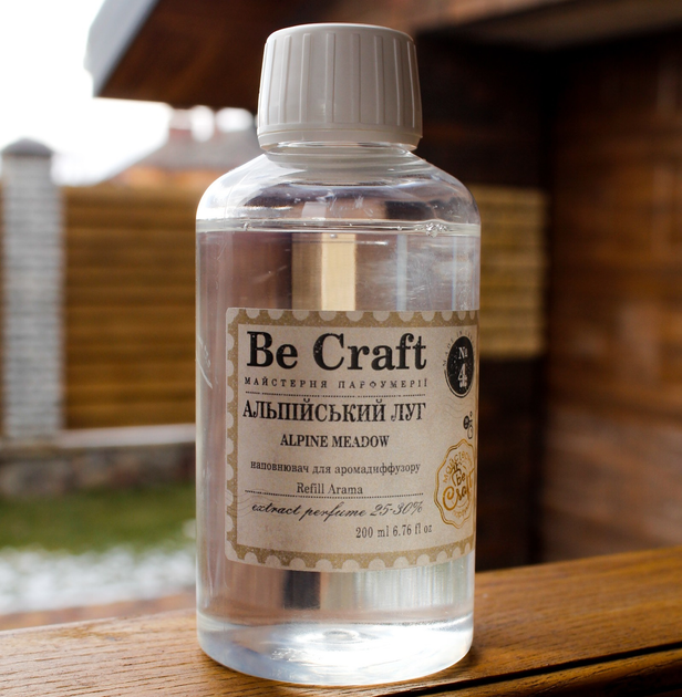 Аромодифузор Be Craft №4 Альпійський луг 200мл поповнювач – фото ...