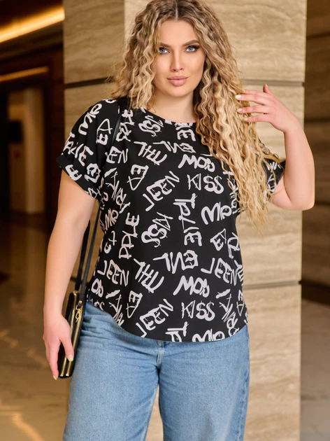 Блузка женская DEMMA 655 54-56 Черная (Dem2000000034850) – в интернет ...