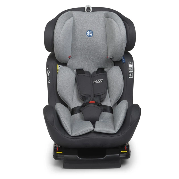 Автокресло El Camino Bravo ISOFIX ME 1041 ROYAL GRAY – Купить с ...
