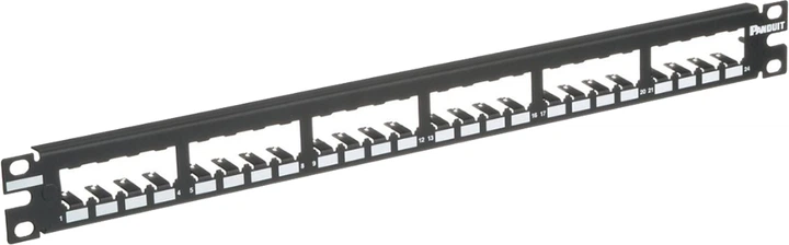 Патч-панель Panduit 19" под 24 модуля Mini-Com 1U (CP24BLY) – фото ...