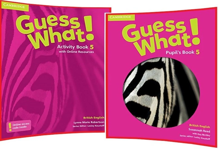 Книга Guess What. Pupil's Book+Activity Book. 5. Cambridge. Комплект ...
