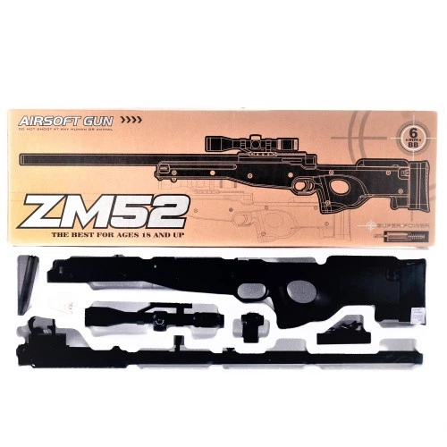 Снайперська гвинтівка ZM 52 Sniper Rifle sport gun – игрушки с ...
