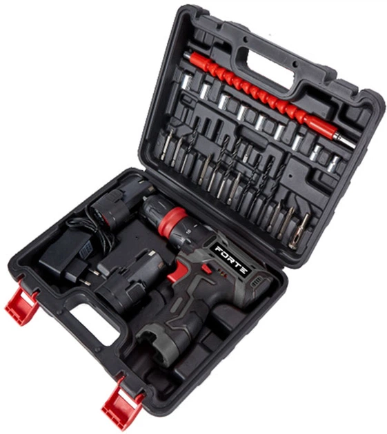 Аккумуляторный шуруповерт Forte CDR-12ASC 12В 1.5А (BP123610) – фото ...