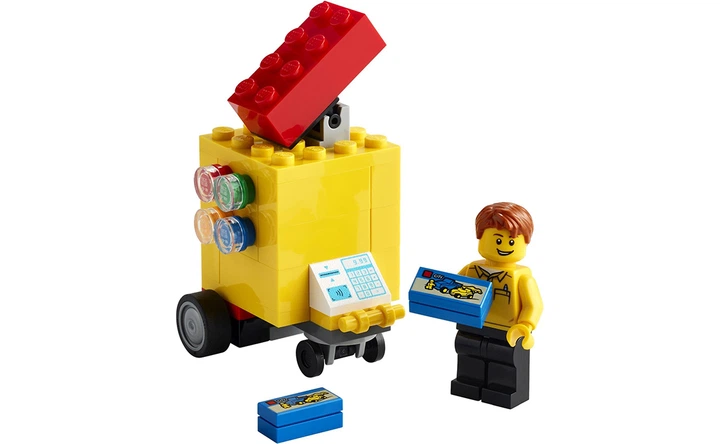 Конструктор LEGO Стенд з наборами ЛЕГО 43 деталей (30569) – фото ...