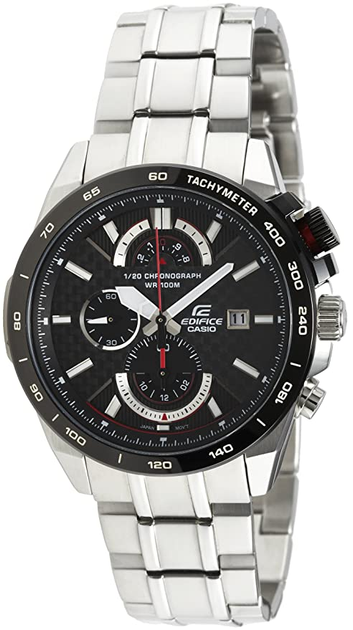 Наручные часы Casio EFR-520SP-1AVDF Черные с серебристым – фото, отзывы ...