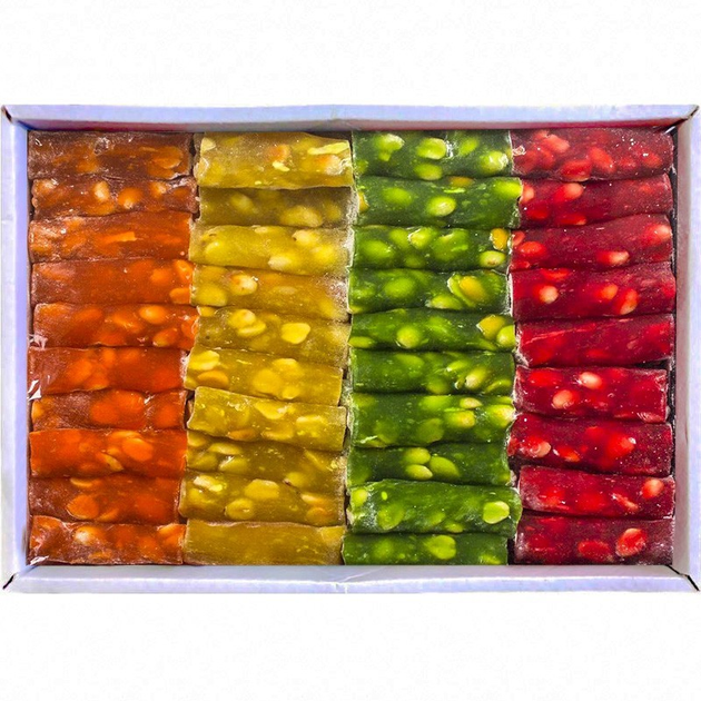 Рахат-лукум "Палочки с арахисом" Amanti ассорти, 1,5 кг от продавца ...