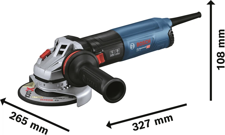 Кутова шліфувальна машина Bosch GWS 14-125 S (06017D0100) – фото ...